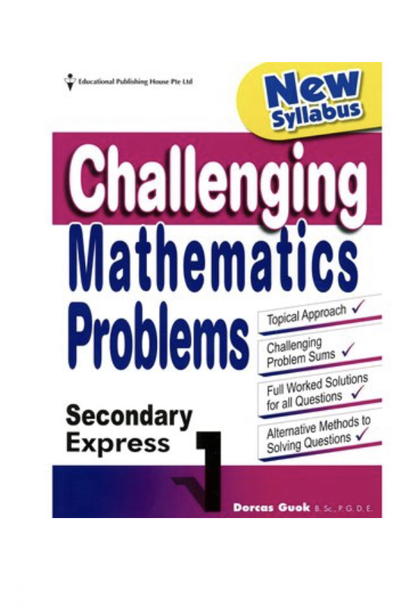 كتاب Secondary Maths ,Challenging Maths Problems, Book ‎1‎ (S‎/‎E ...